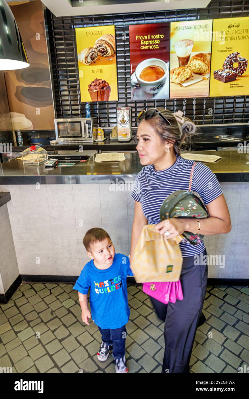 Rome Italy,Piazza di Spagna,Spanish square plaza,McDonald's fast food ...