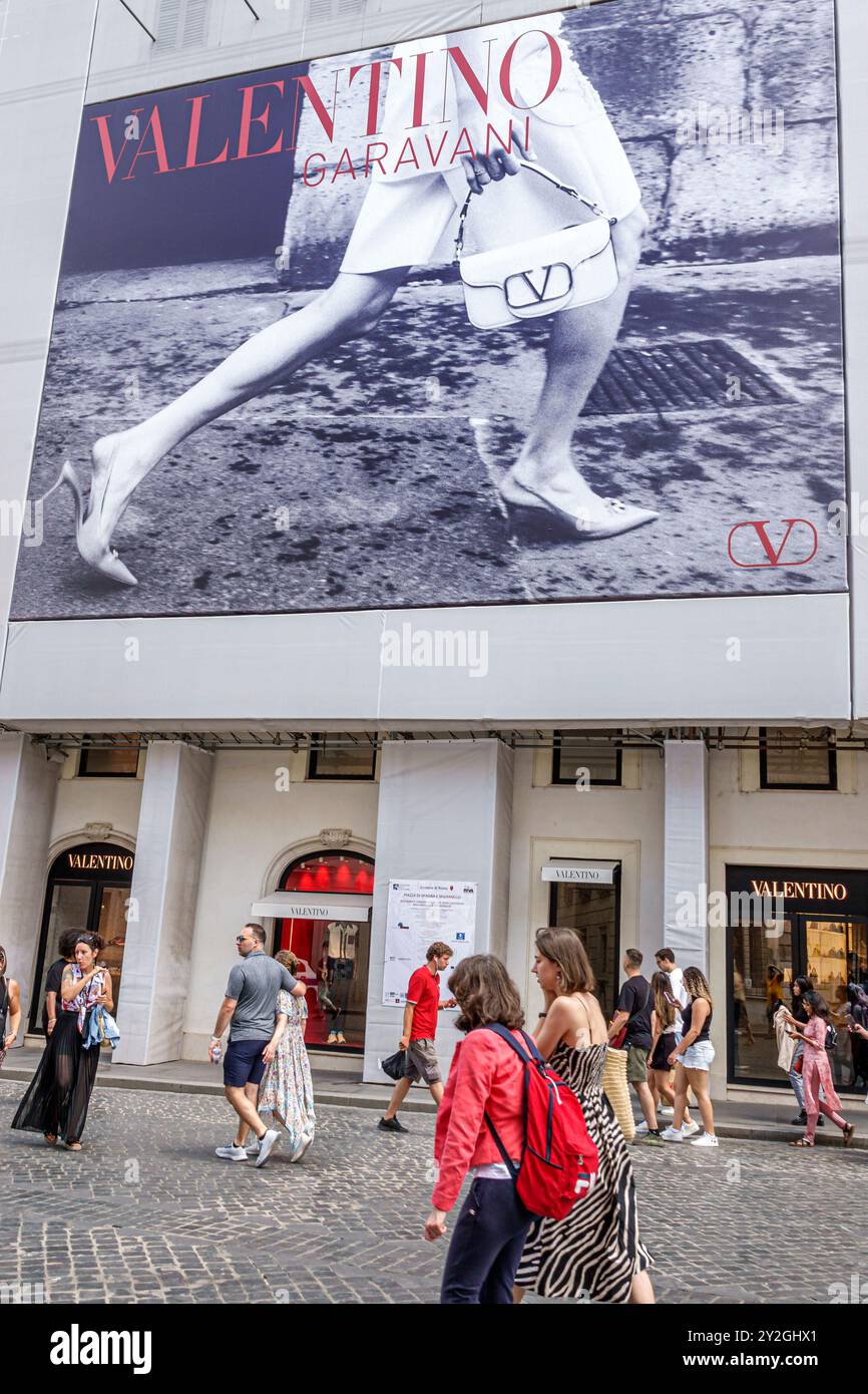 Rome Italy,Piazza di Spagna,Spanish square plaza,Valentino Garavani ...