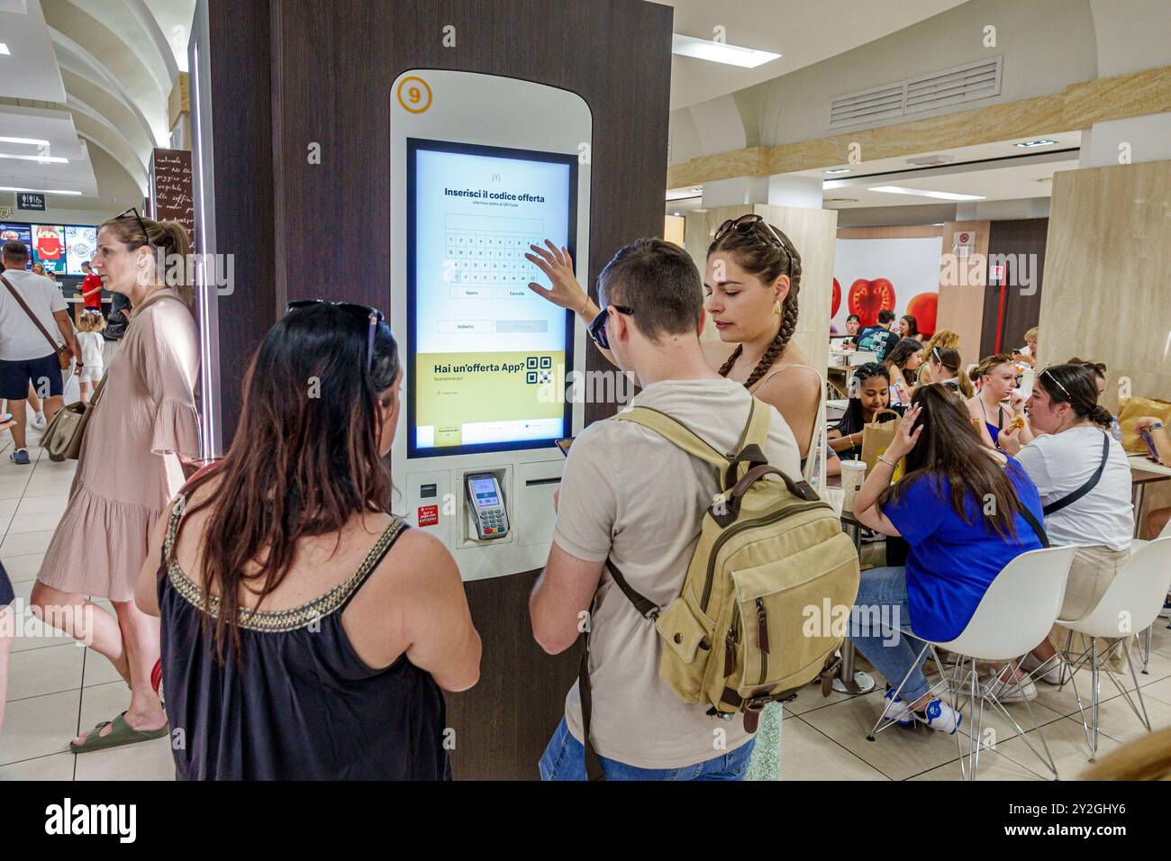 Rome Italy,Piazza di Spagna,Spanish square plaza,McDonald's fast food,hamburger restaurant ...