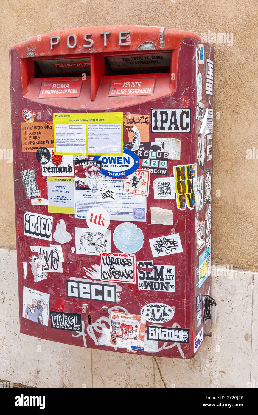 Many stickers decals hi-res stock photography and images - Alamy