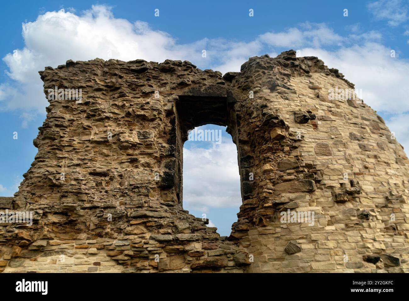 Sandal Castle, Wakefield Stock Photo - Alamy