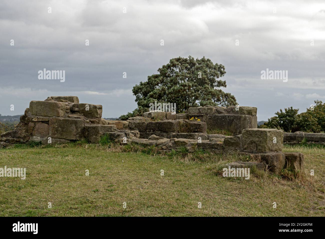 Sandal Castle, Wakefield Stock Photo - Alamy