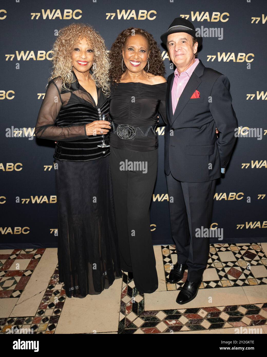 Joyce Vincent Wilson, Telma Hopkins, Kurt Yaghjian attends the WABC ...