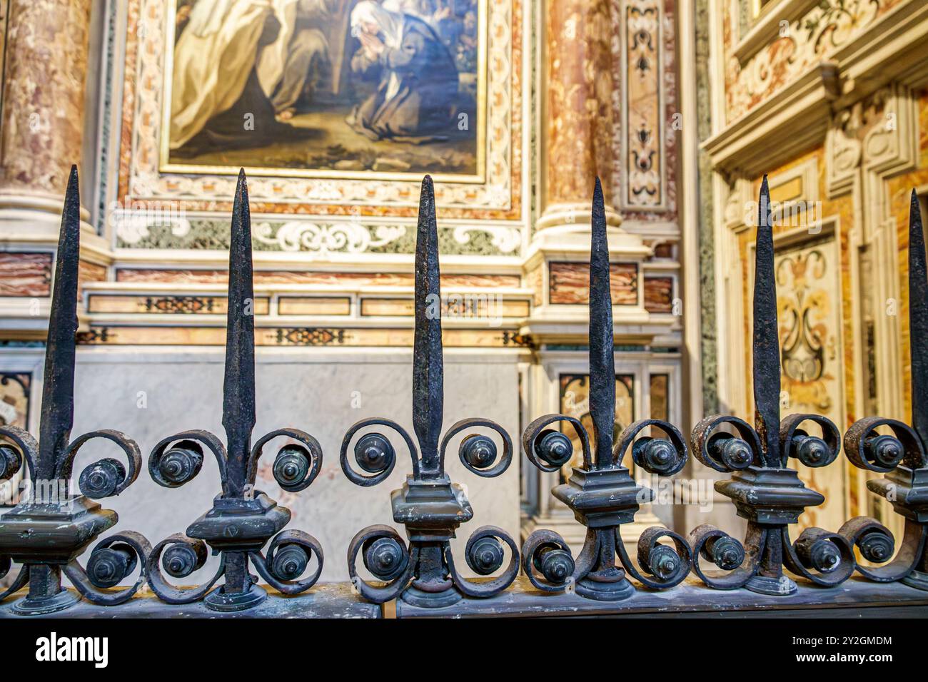 Naples Napoli Italy,Piazza Girolamini,Chiesa dei Girolamini Catholic ...