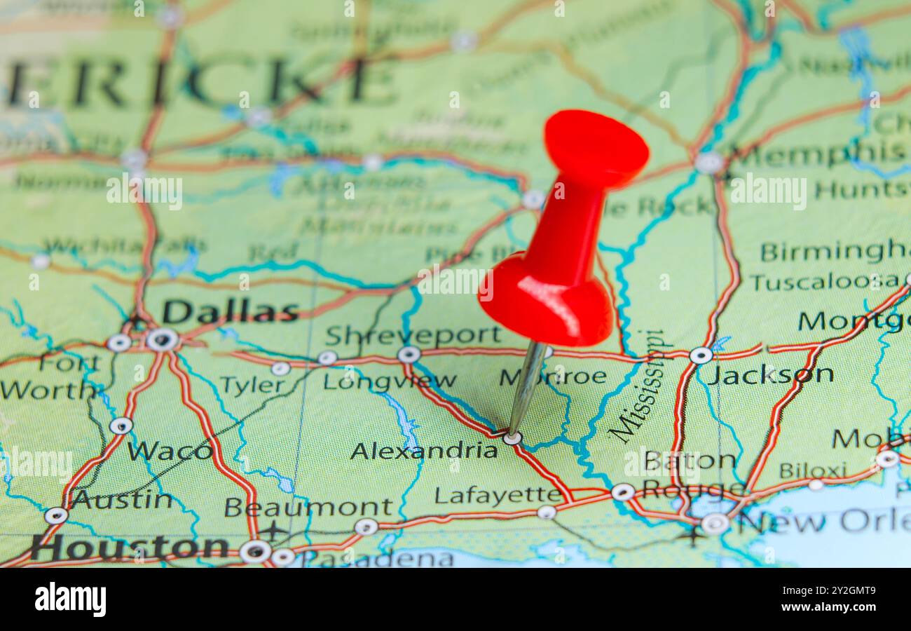 Map alexandria virginia hi-res stock photography and images - Alamy