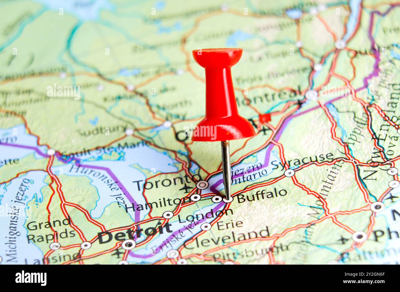 Political map new york city hi-res stock photography and images - Alamy