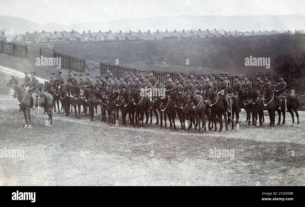 The 3rd (The King's Own) Hussars during the First World War Stock Photo ...