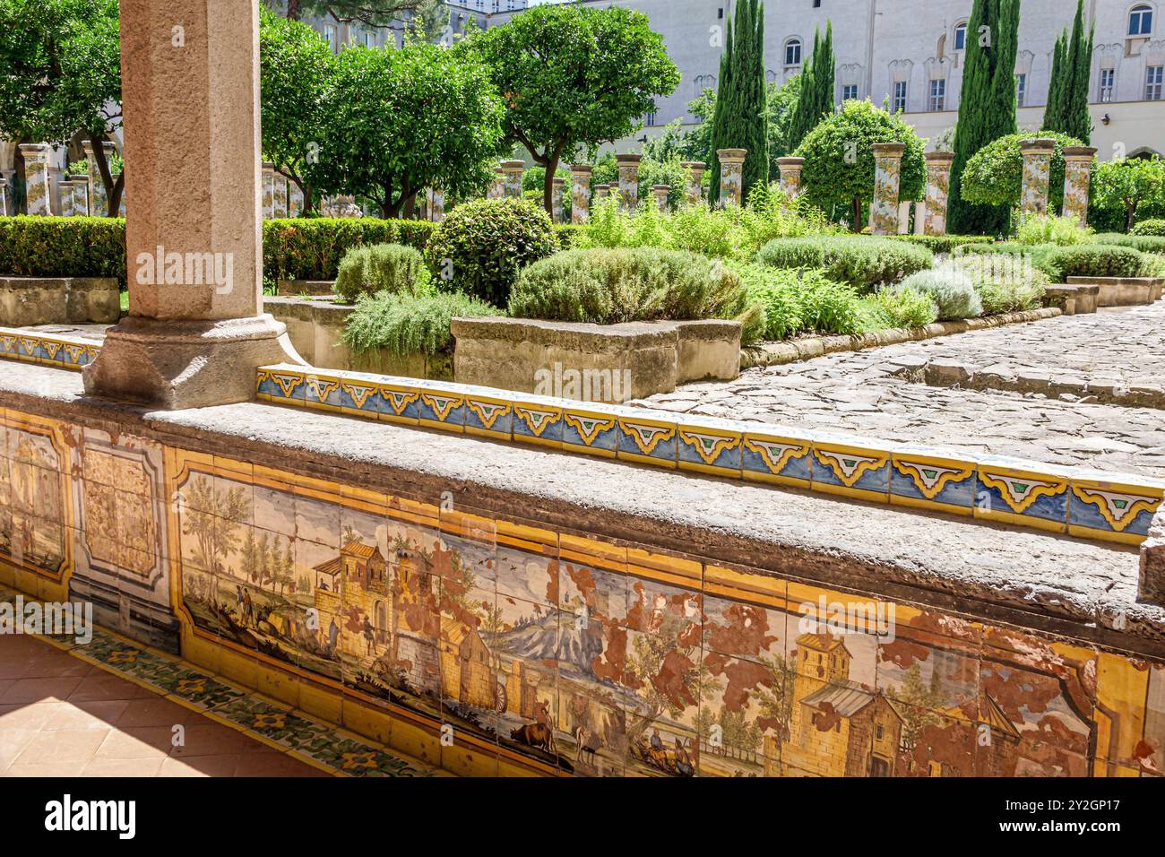Naples Napoli Italy,Via Santa Chiara,Complesso Monumentale di Santa ...