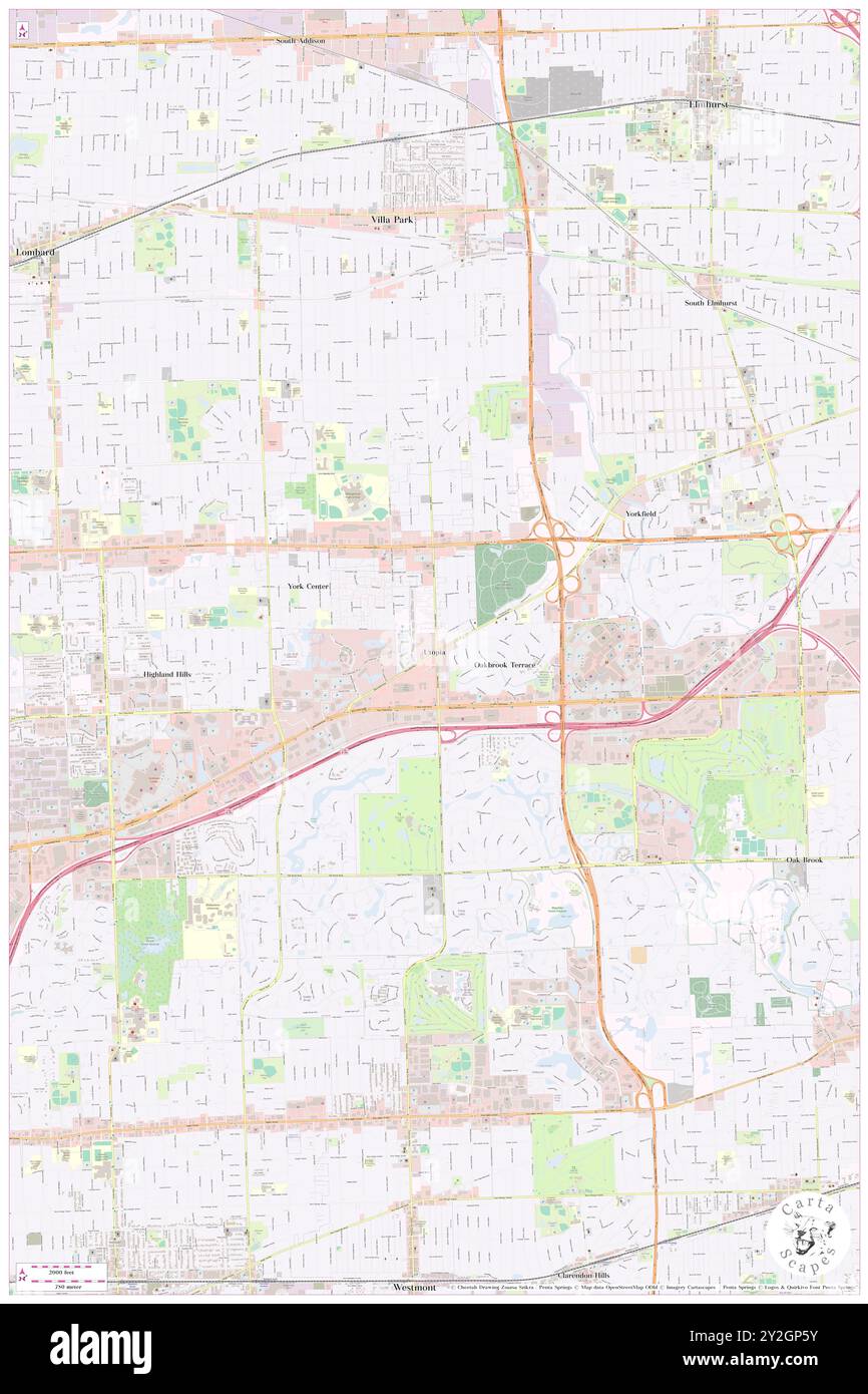 Map of dupage hi-res stock photography and images - Alamy