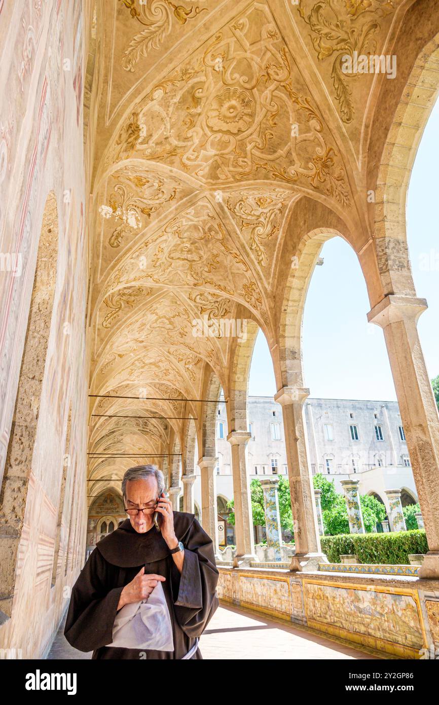 Naples Napoli Italy,Via Santa Chiara,Complesso Monumentale di Santa Chiara Monastery,Museo di ...