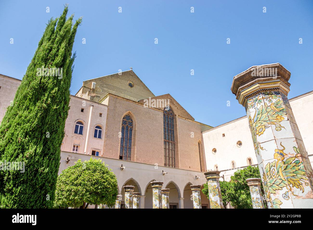 Naples Napoli Italy,Via Santa Chiara,Complesso Monumentale di Santa ...