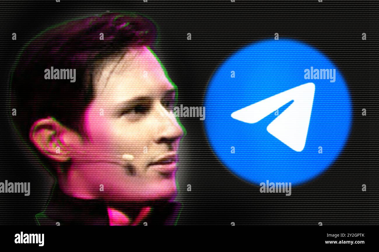 Ukraine, August 31, 2024: in this photo there is the logo of the ...