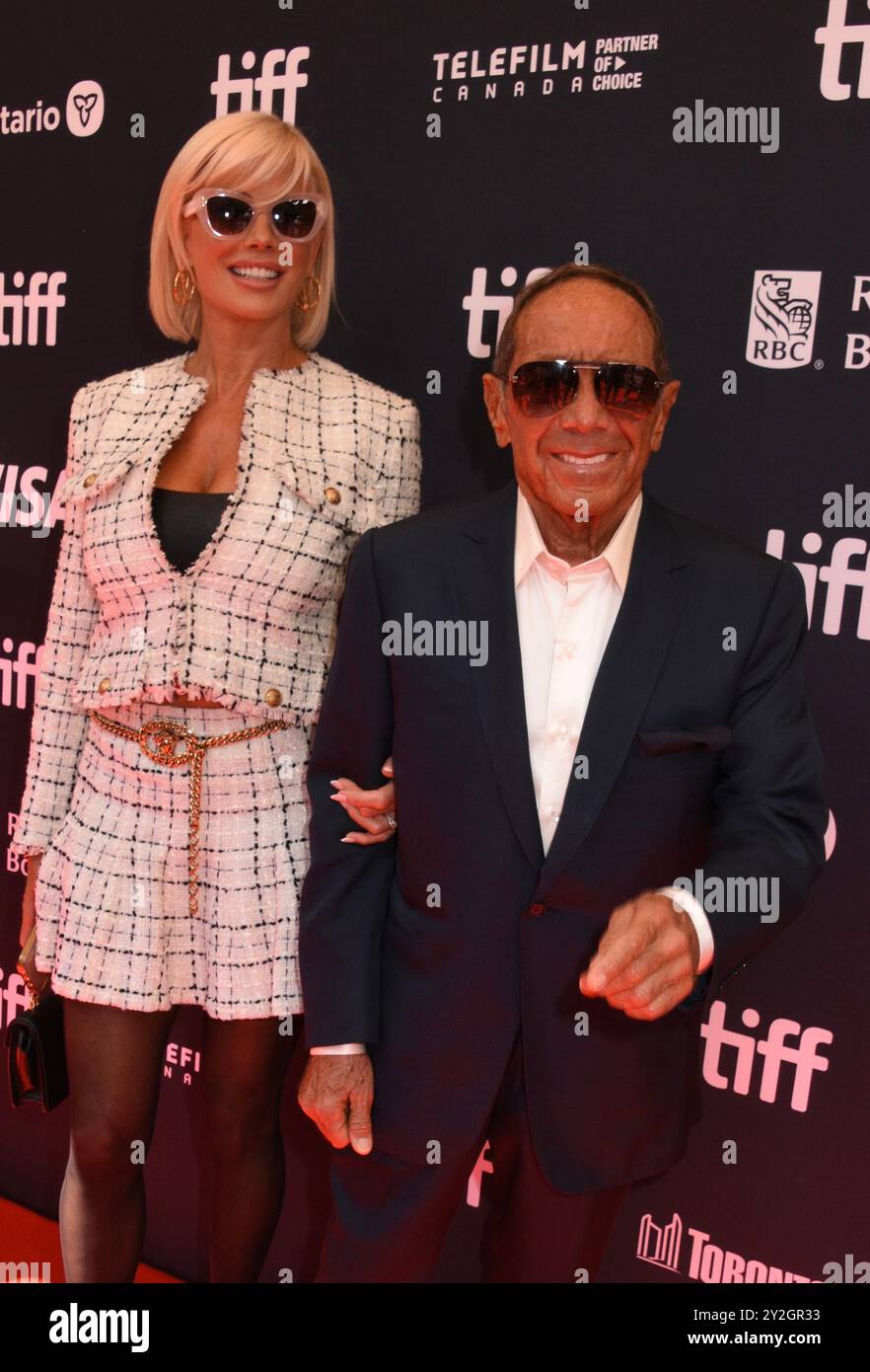 TORONTO, ON: SEPTEMBER 10: Michele Kahl and Paul Anka at the Paul Anka ...
