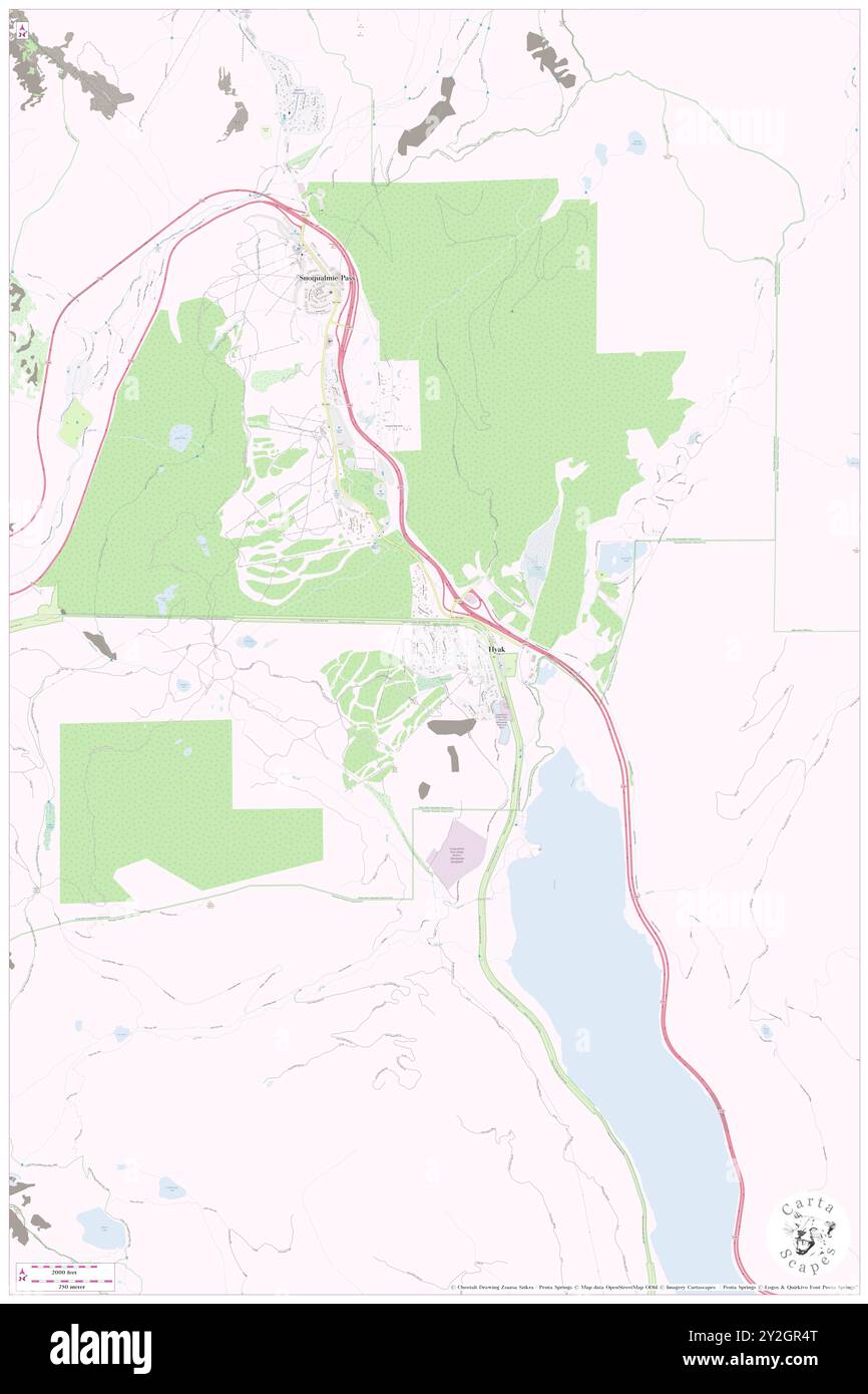 Snoqualmie pass, washington Cut Out Stock Images & Pictures - Alamy