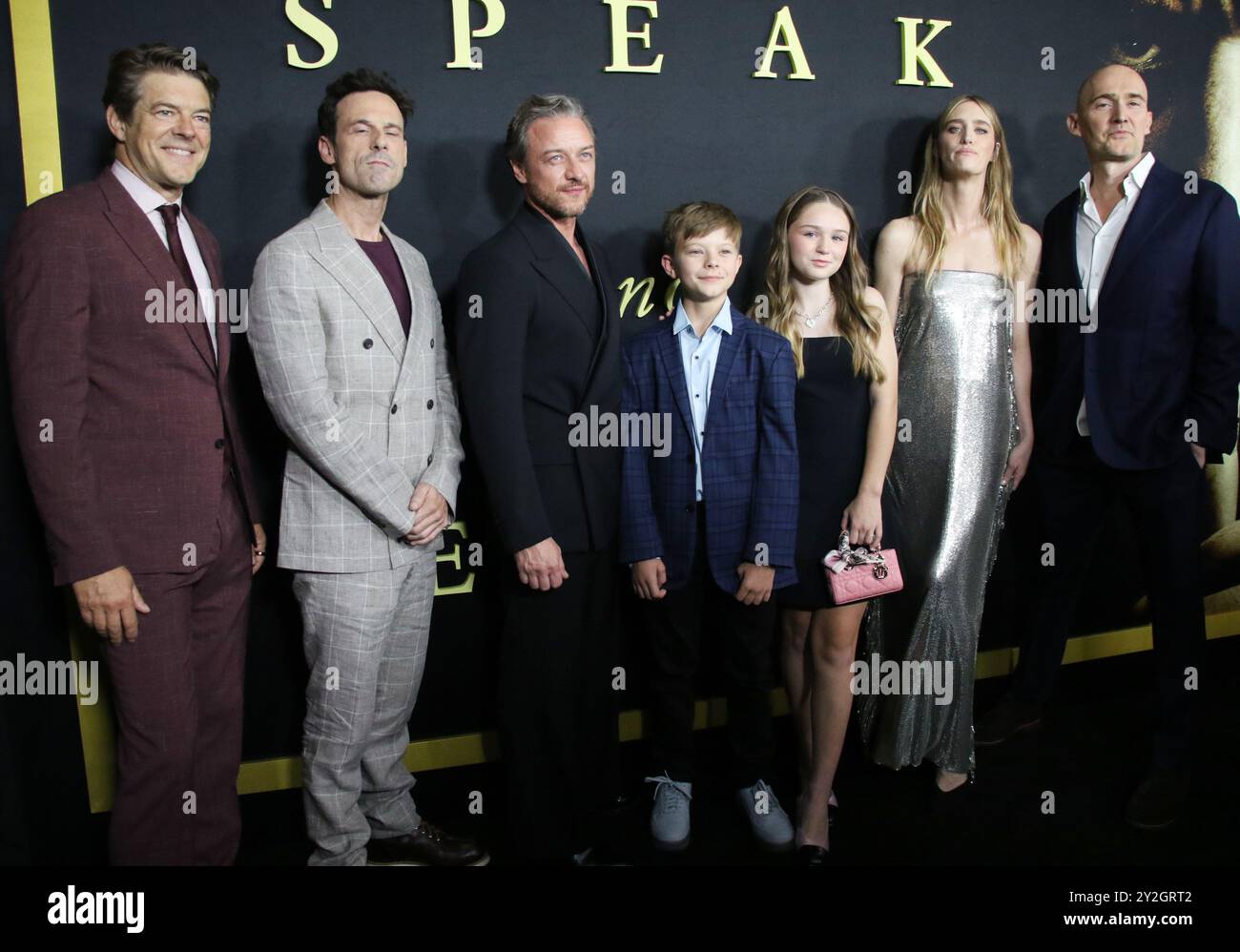 New York NY- Sept 9: Jason Blum, Scoot McNairy, James McAvoy, Dan Hough ...