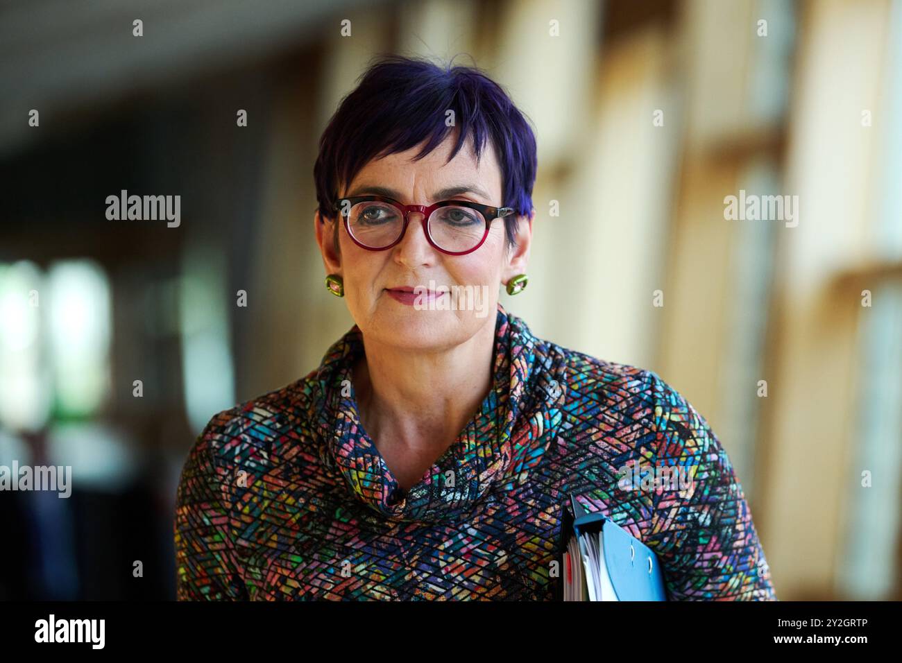 Edinburgh Scotland, UK 10 September 2024. Cabinet Secretary for Justice ...