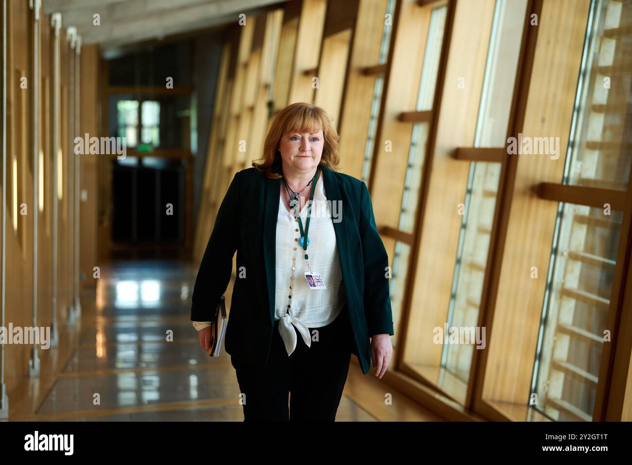Edinburgh Scotland, UK 10 September 2024. Emma Harper MSP at the ...