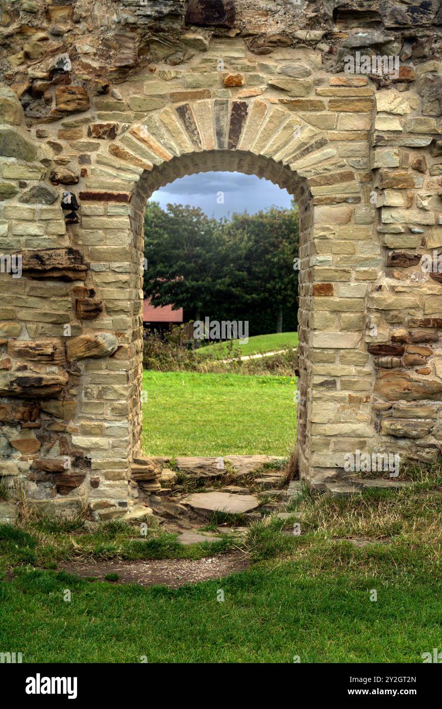 Sandal Castle, Wakefield Stock Photo - Alamy