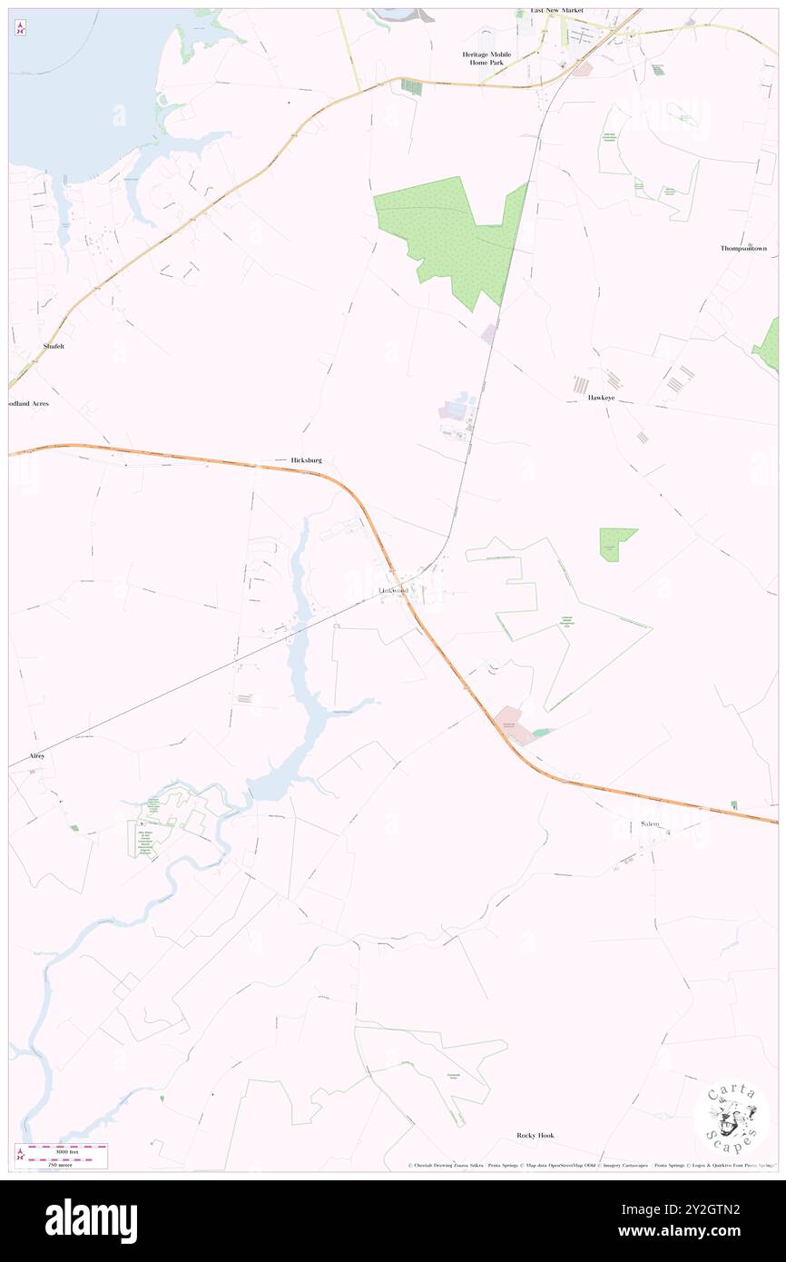 Linkwood, Dorchester County, US, United States, Maryland, N 38 32' 23 ...