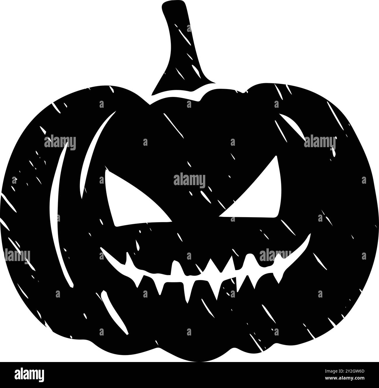Grinning jack o lantern Black and White Stock Photos & Images - Alamy