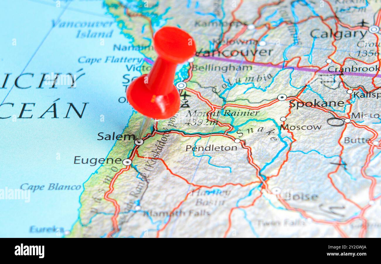 Salem village map hi-res stock photography and images - Alamy