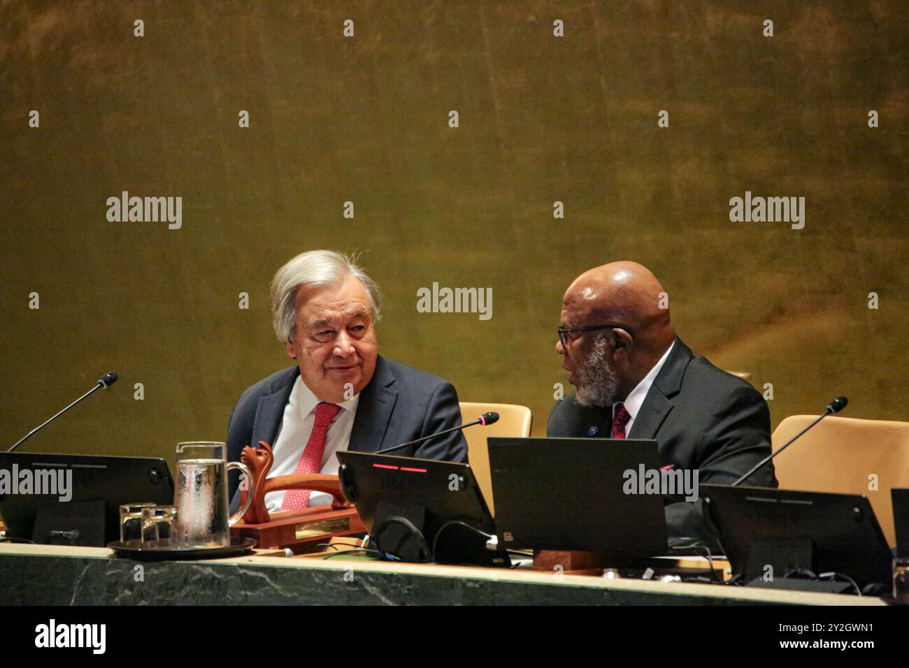 September 10, 2024, New York, New York, USA: UN Secretary General ...