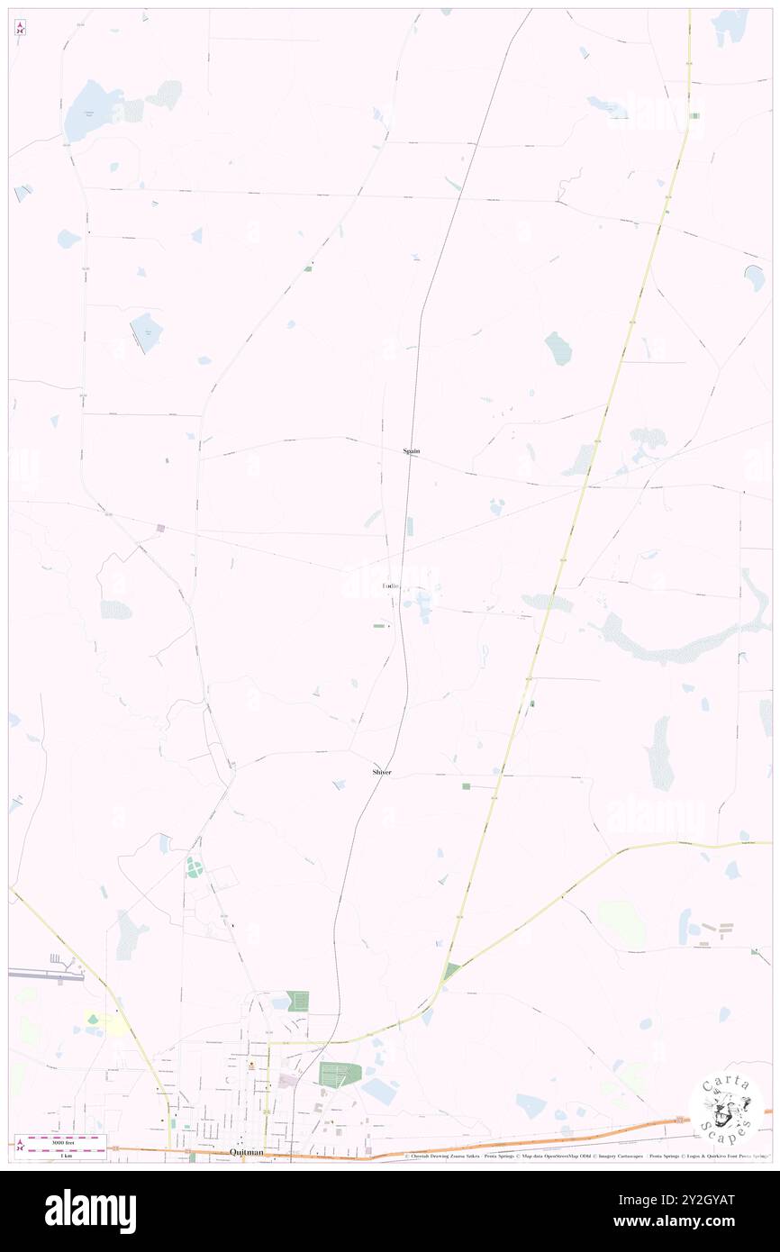 Brooks georgia map Cut Out Stock Images & Pictures - Alamy