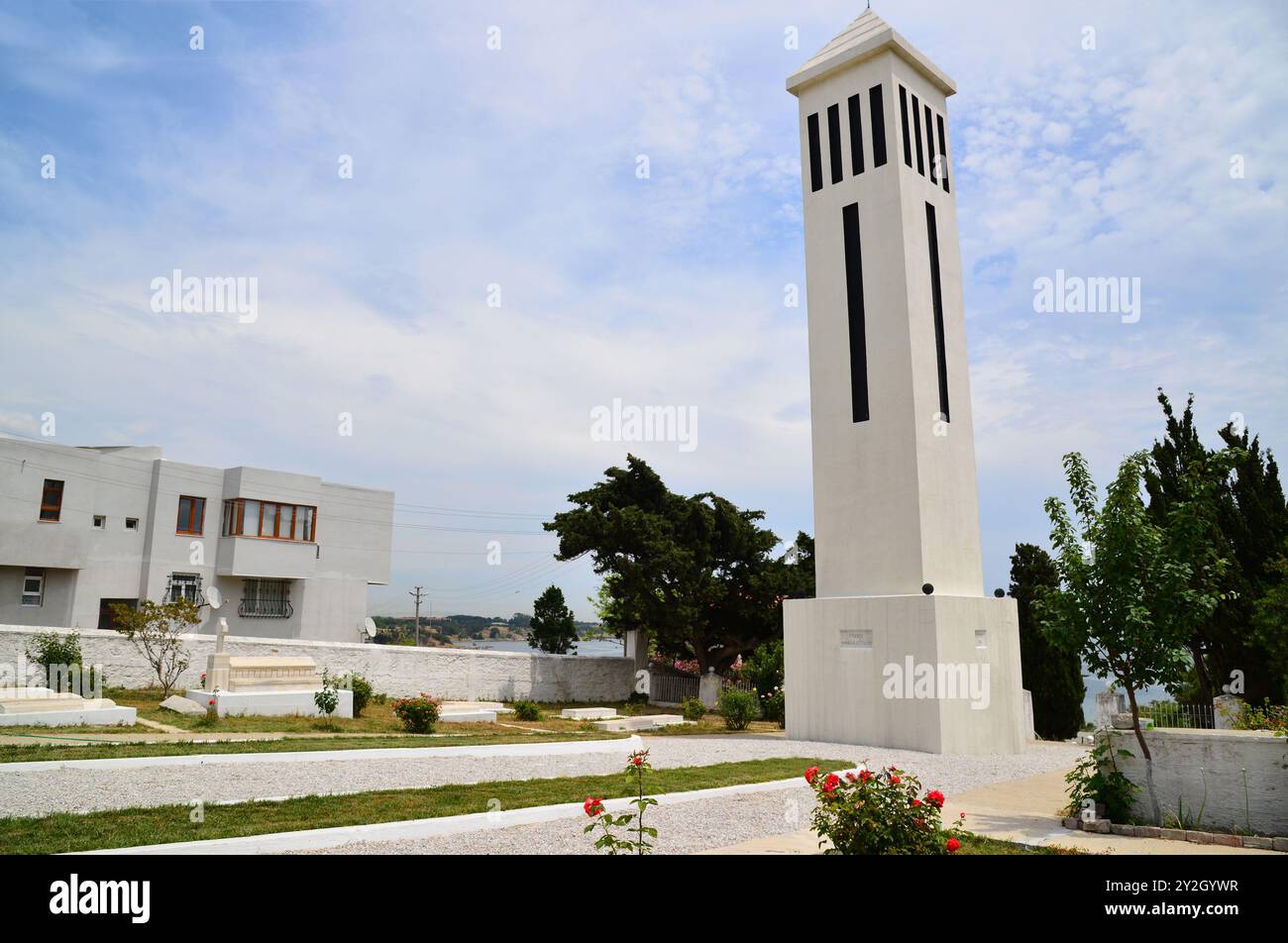 The French Cemetery in Gallipoli, Turkey, was built in memory of 5,000 ...