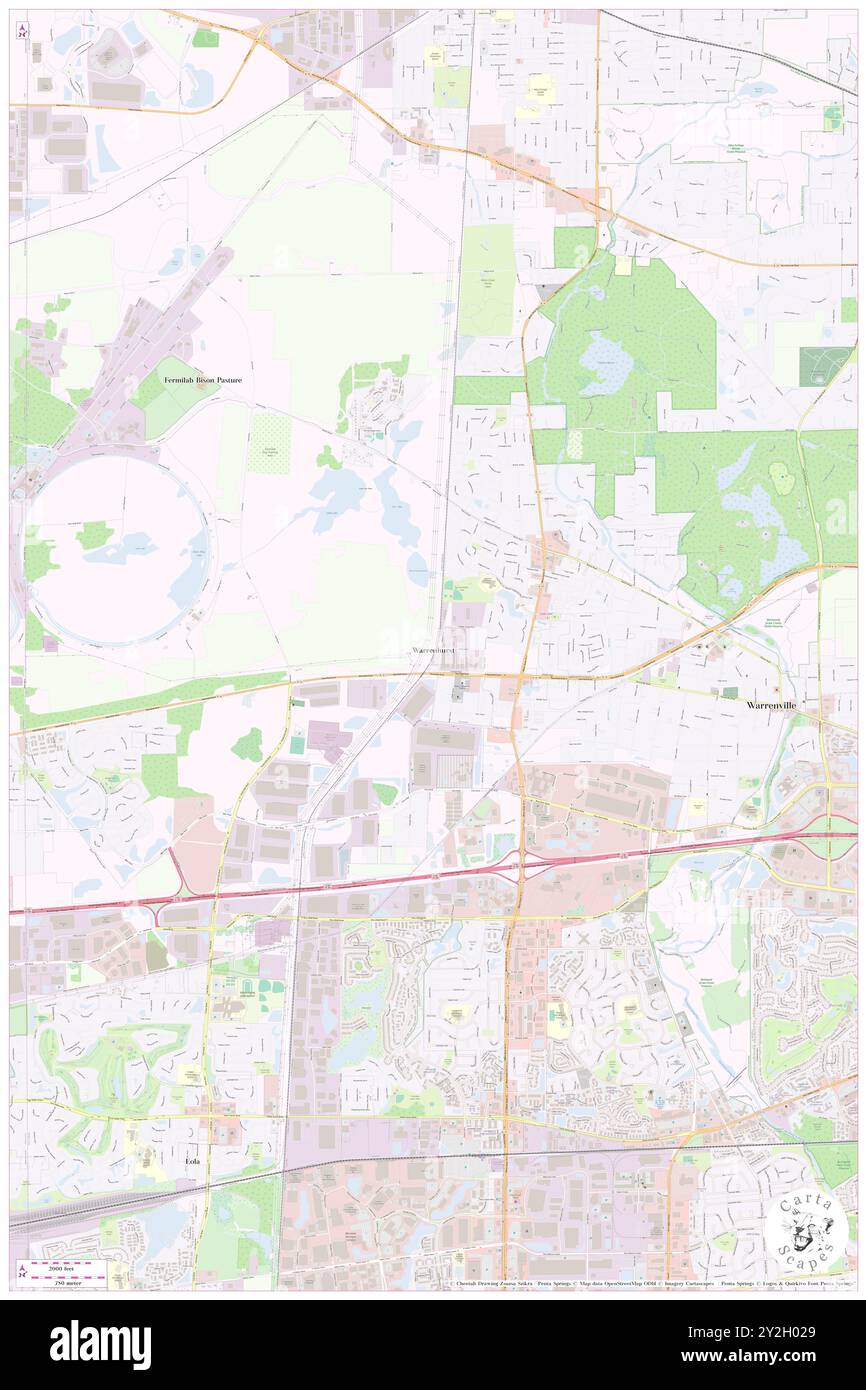 Map of dupage hi-res stock photography and images - Alamy