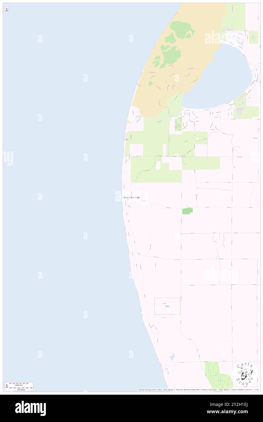 Little Point Sable, Oceana County, US, United States, Michigan, N 43 38 ...