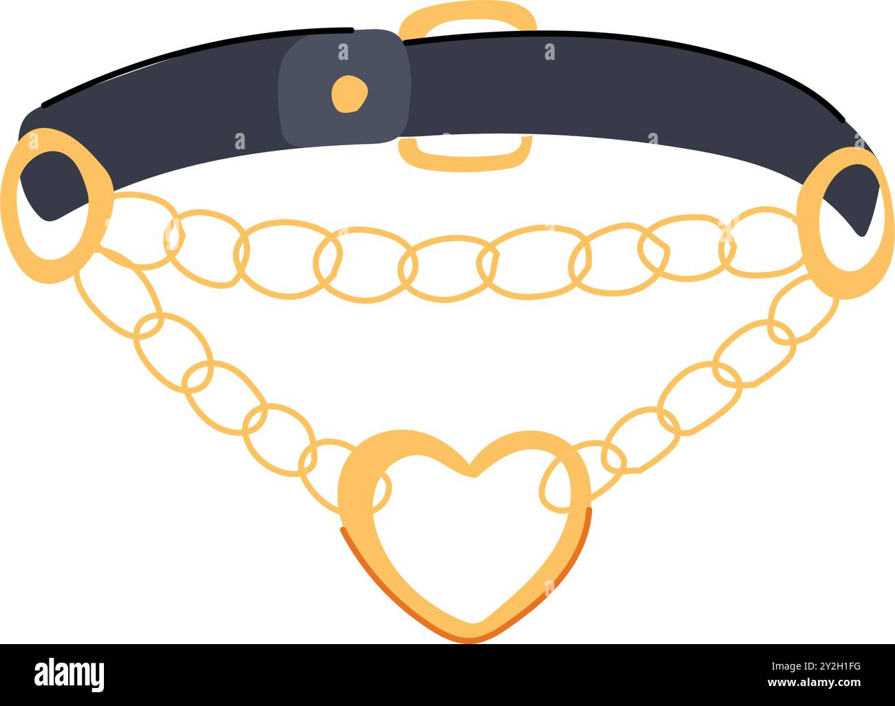 Crystal beaded necklace Stock Vector Images - Alamy