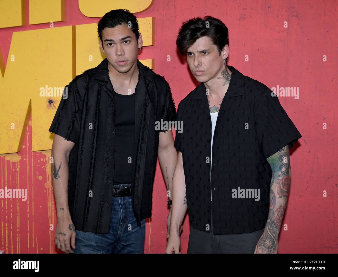 September 9, 2024, Los Angeles, California, USA: Jayden Croes and Gil ...