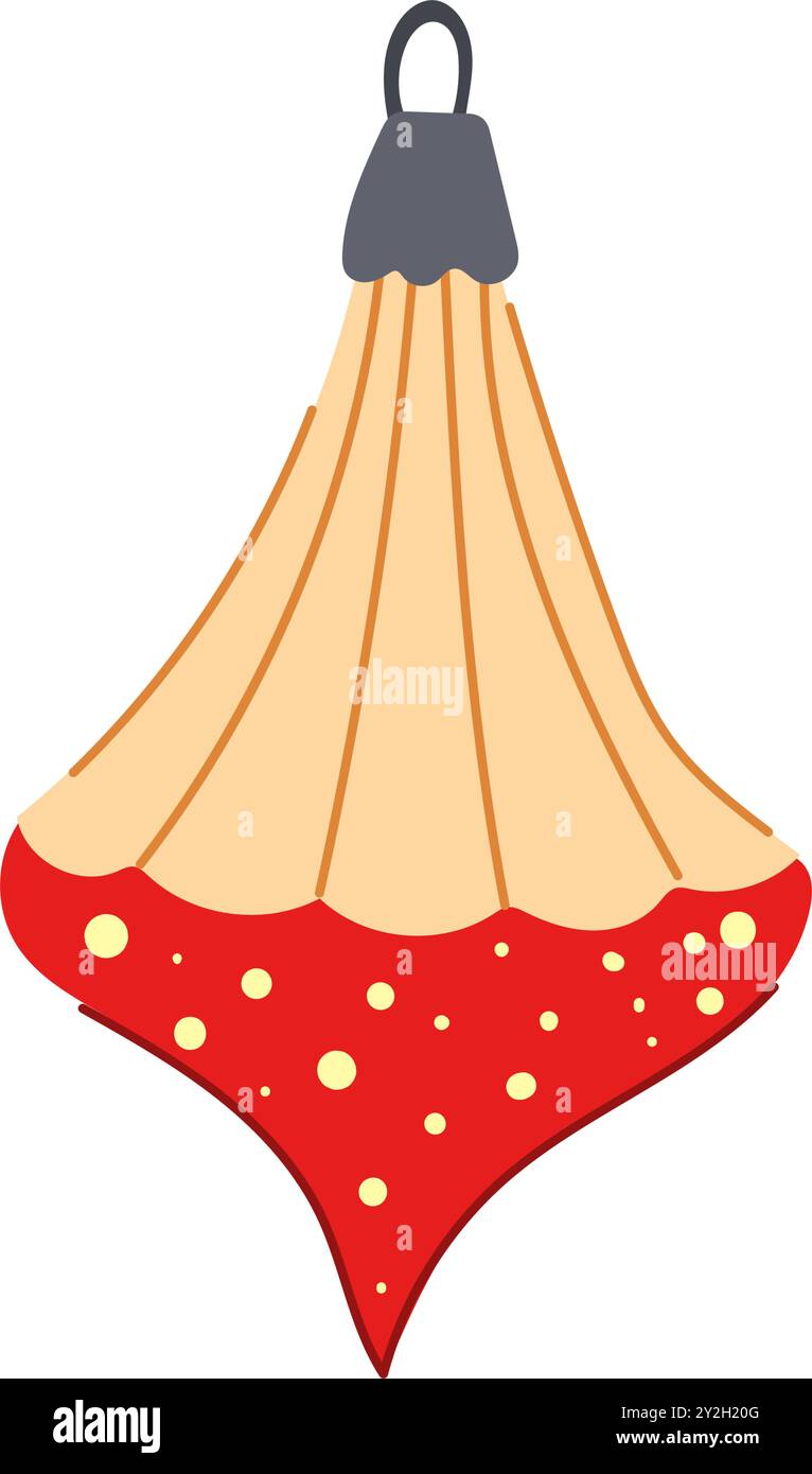 reindeer christmas toys cartoon vector illustration Stock Vector Image ...