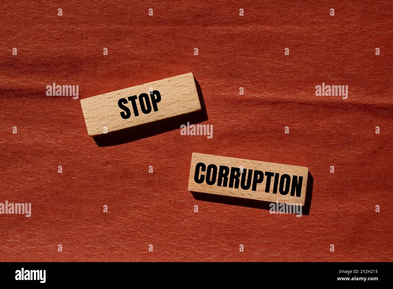 Stop corruption message written hi-res stock photography and images - Alamy