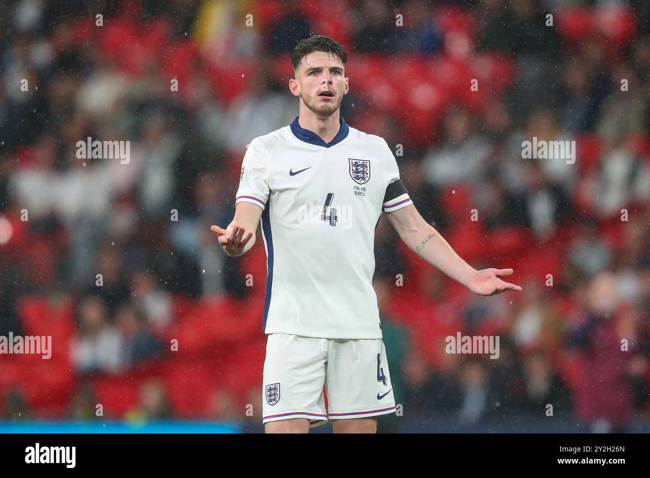 Declan Rice of England reacts during the UEFA Nations League - League B ...