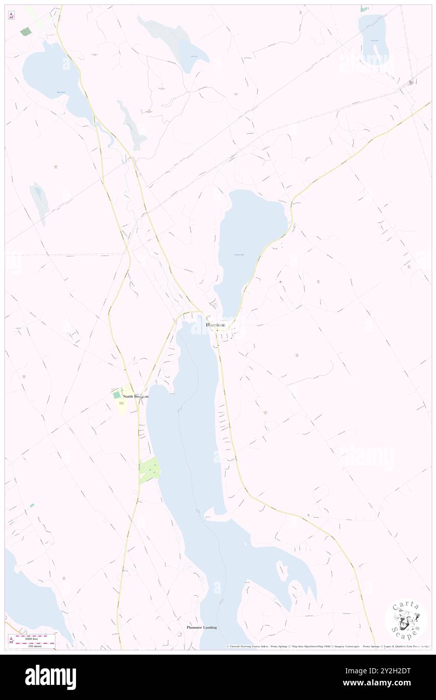 Harrison, Cumberland County, US, United States, Maine, N 44 6' 37'', S ...