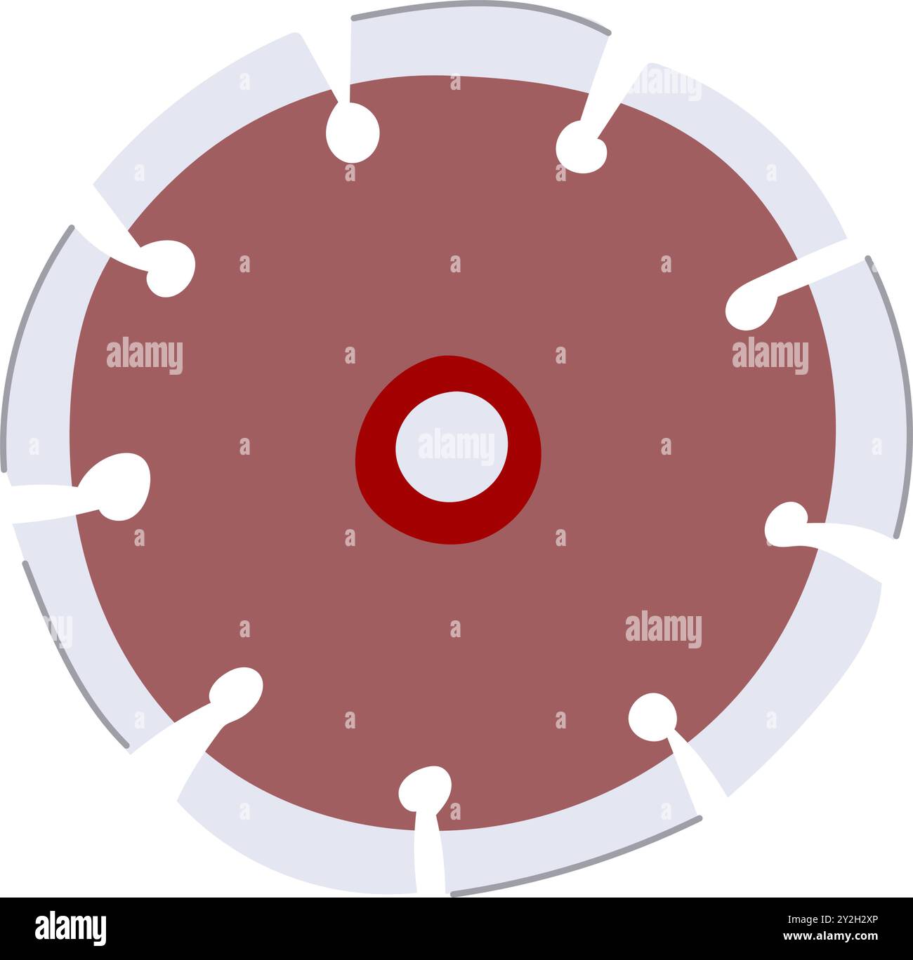 wood circular saw blade cartoon vector illustration Stock Vector Image ...
