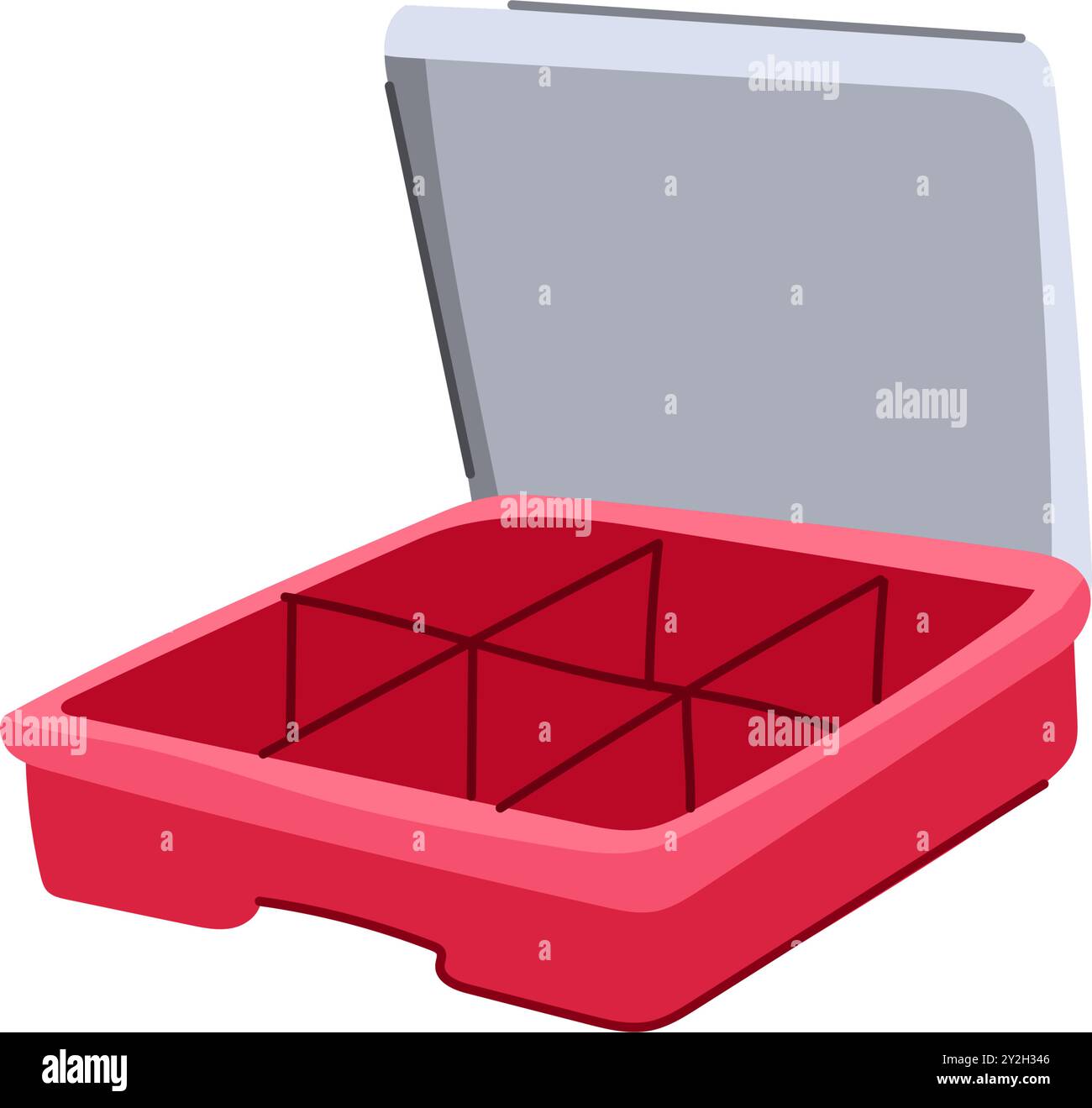 bins craft organizer cartoon vector illustration Stock Vector Image ...