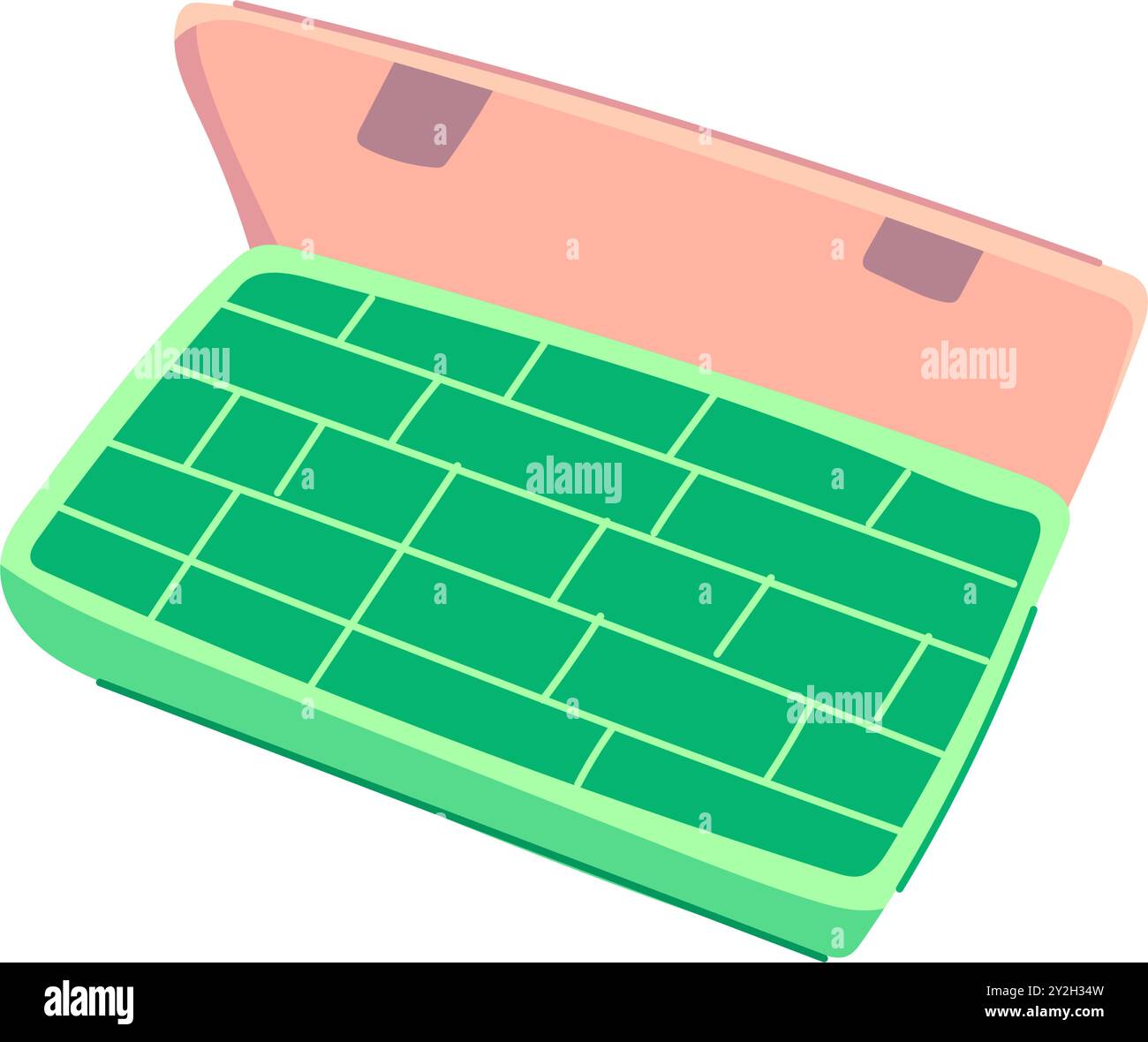 shelves craft organizer cartoon vector illustration Stock Vector Image ...