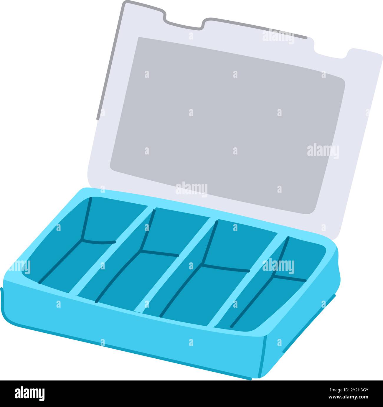 baskets craft organizer cartoon vector illustration Stock Vector Image ...