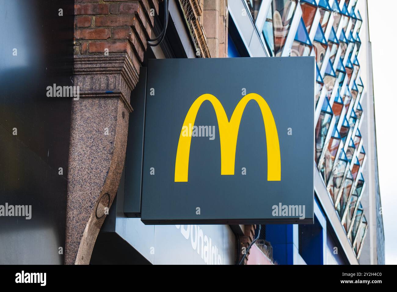 London, UK - July 24, 2024: McDonald's shop logo Stock Photo - Alamy