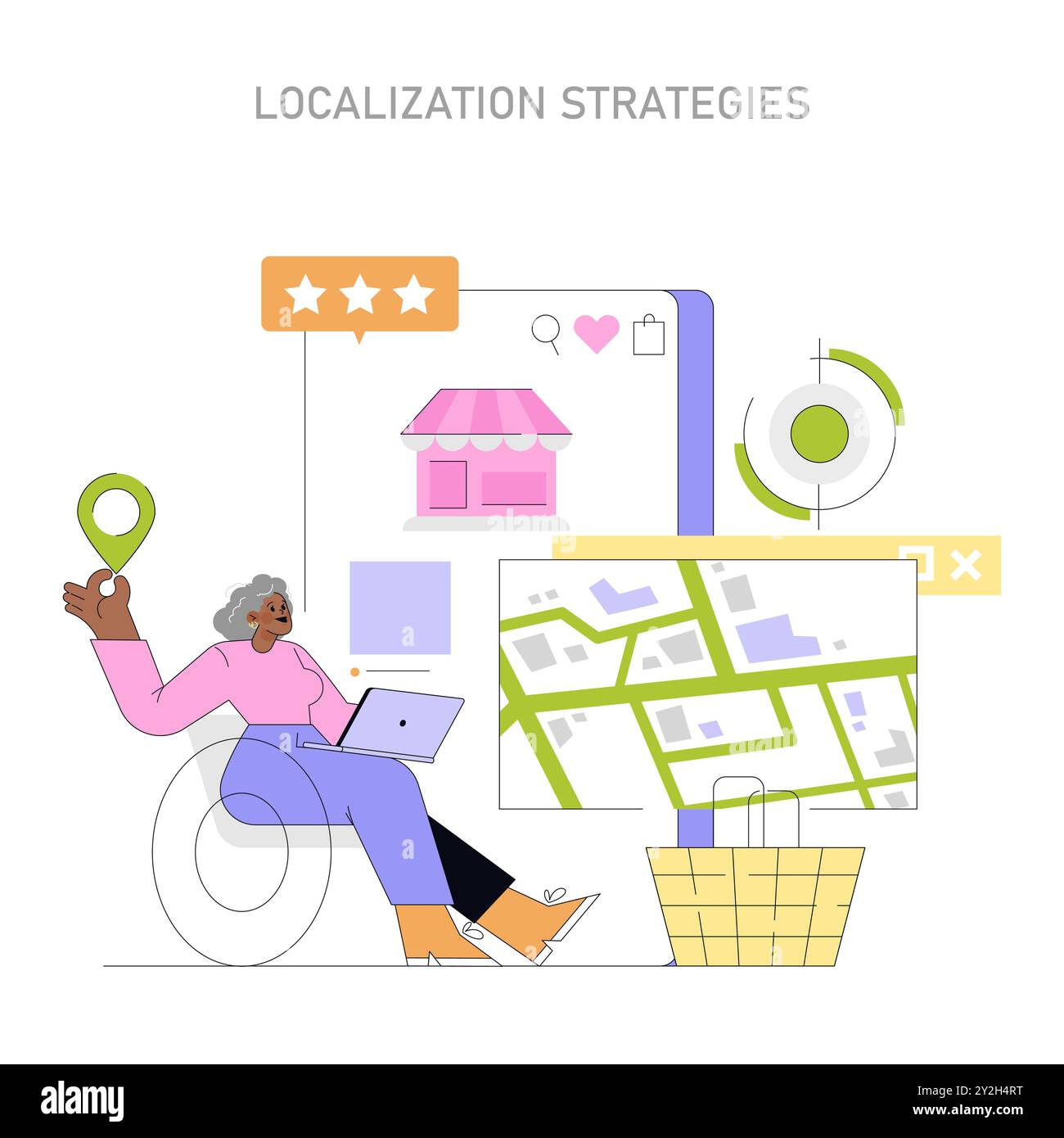 Global Market Expansion concept. Strategies for adapting business to ...