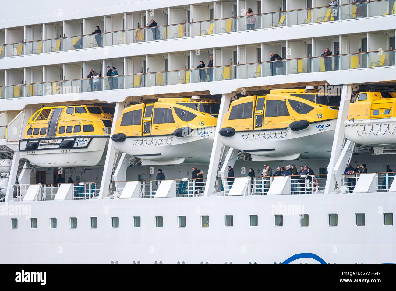 Gothenburg, Sweden - October 29 2022: Tenders and rescue boats of ...
