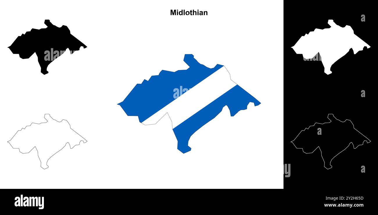 Midlothian blank outline map set Stock Vector Image & Art - Alamy Midlothian blank outline map set Stock Vector Image & Art - Alamy