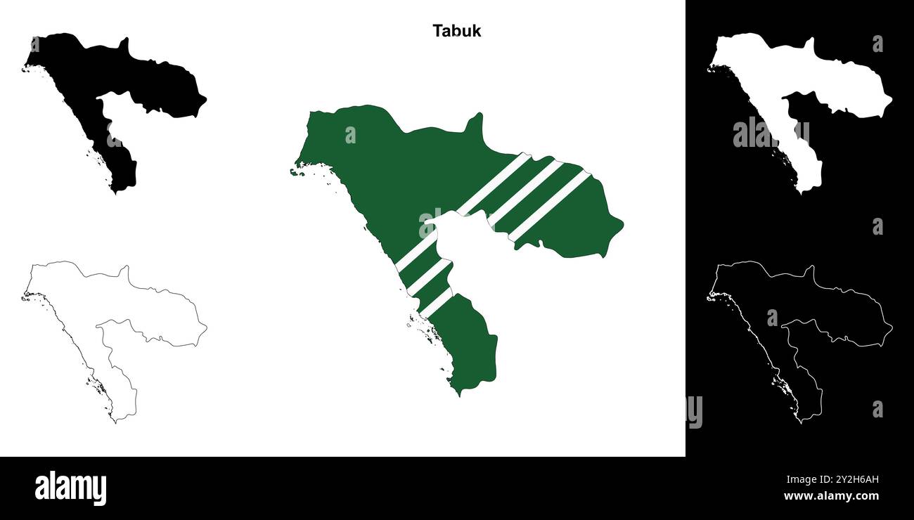 Map of tabuk hi-res stock photography and images - Alamy