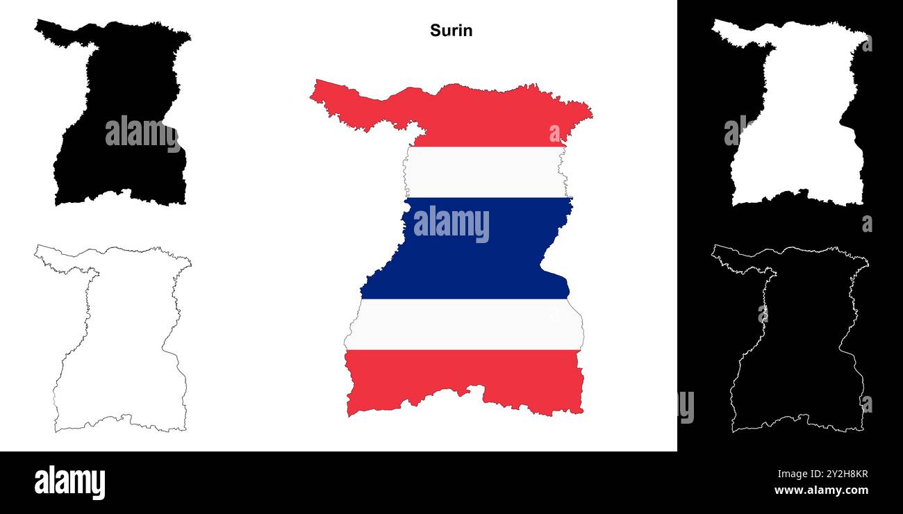 Surin province outline map set Stock Vector Image & Art - Alamy Surin province outline map set Stock Vector Image & Art - Alamy