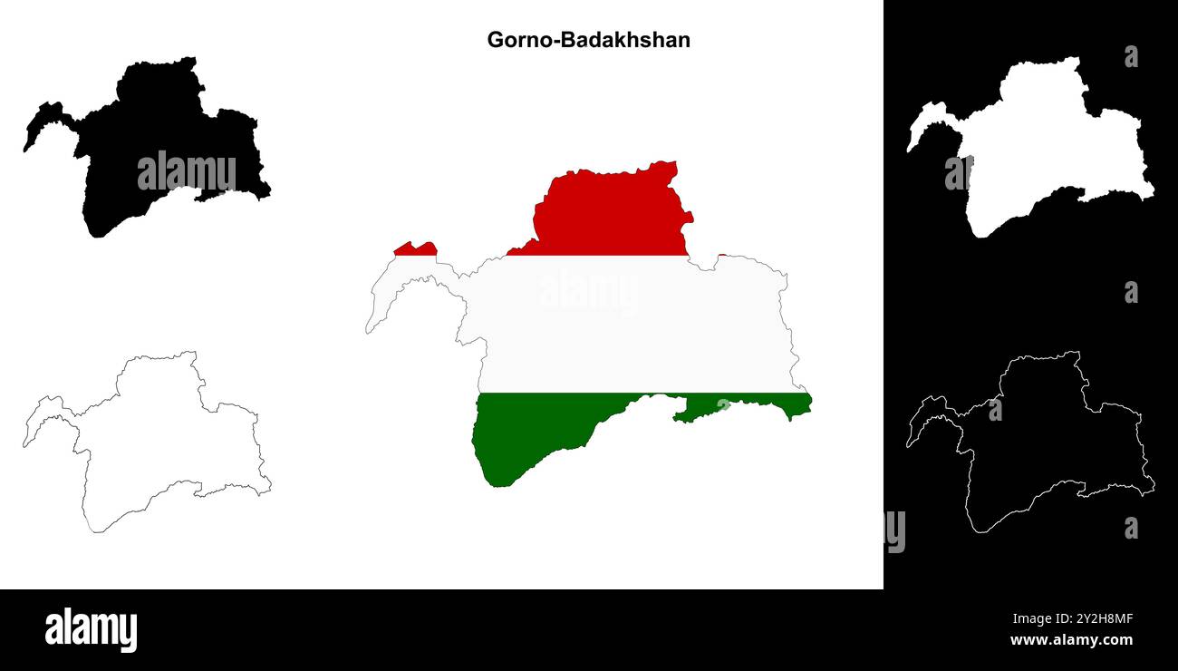 Badakhshan map hi-res stock photography and images - Alamy