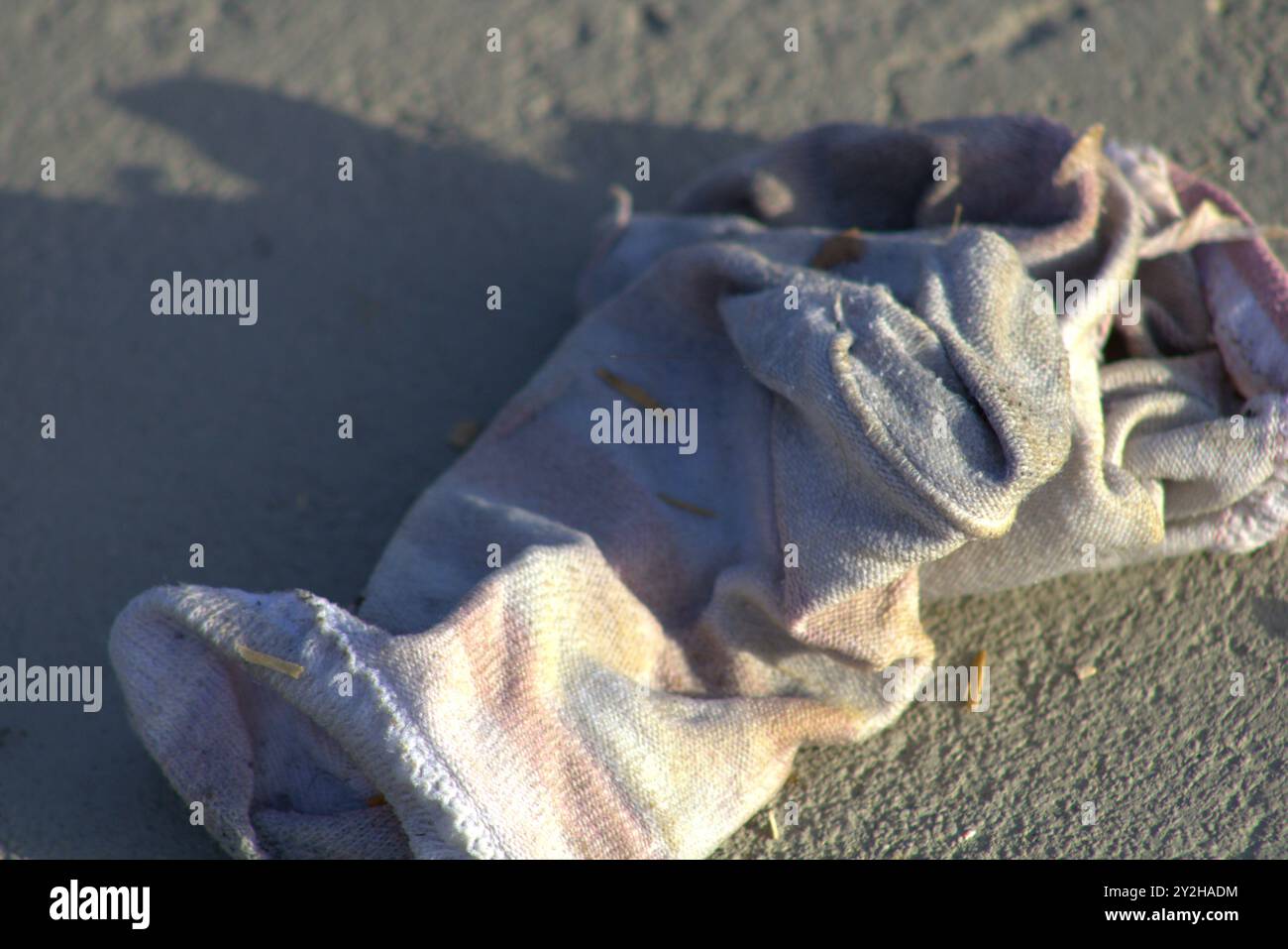 inside out girls worn pink sock Stock Photo - Alamy