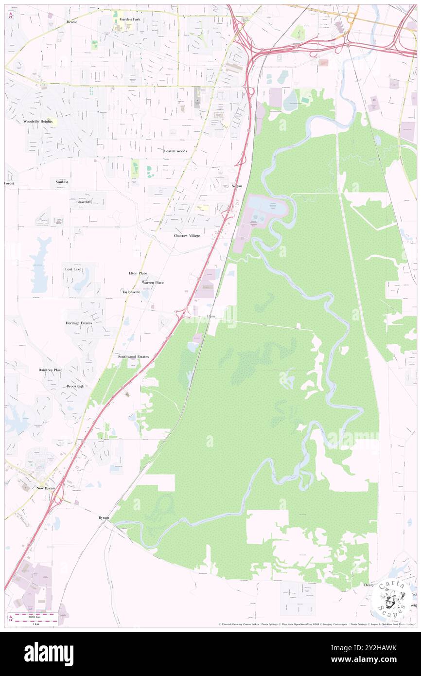 Elton, Hinds County, US, United States, Mississippi, N 32 13' 15'', S ...