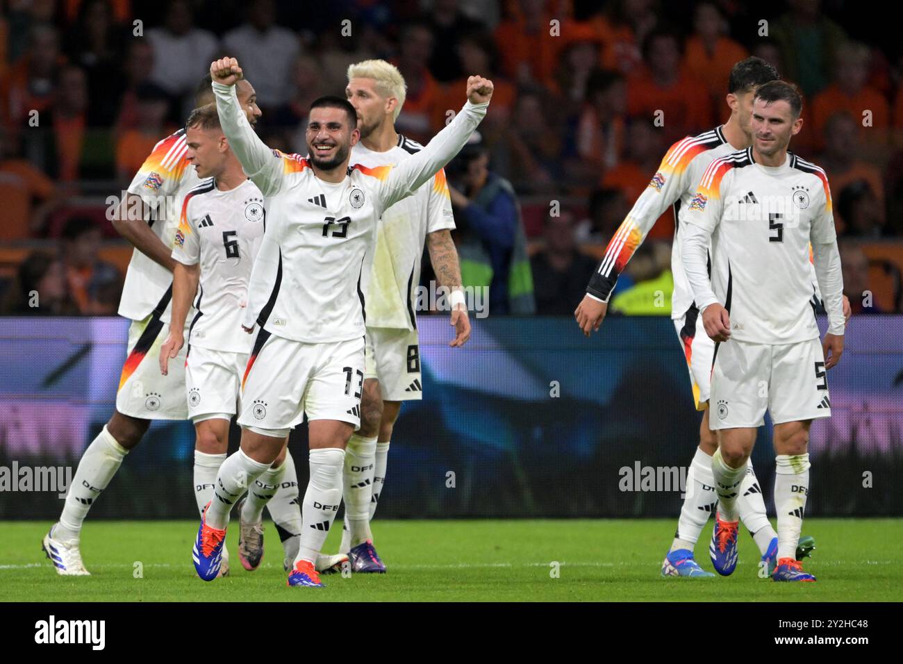 10 September 2024, Netherlands, Amsterdam: Soccer, Nations League A ...
